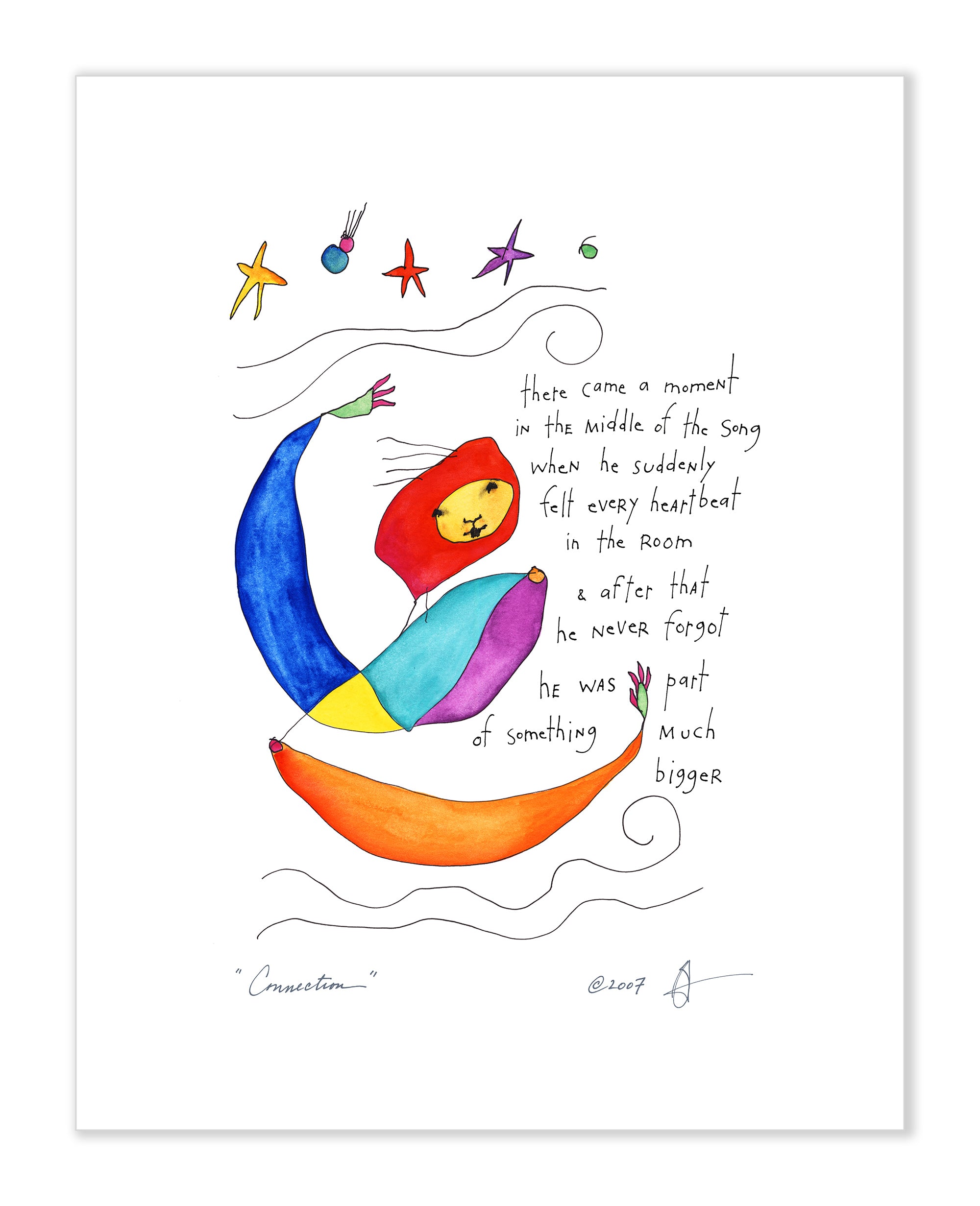 Connection Art Print