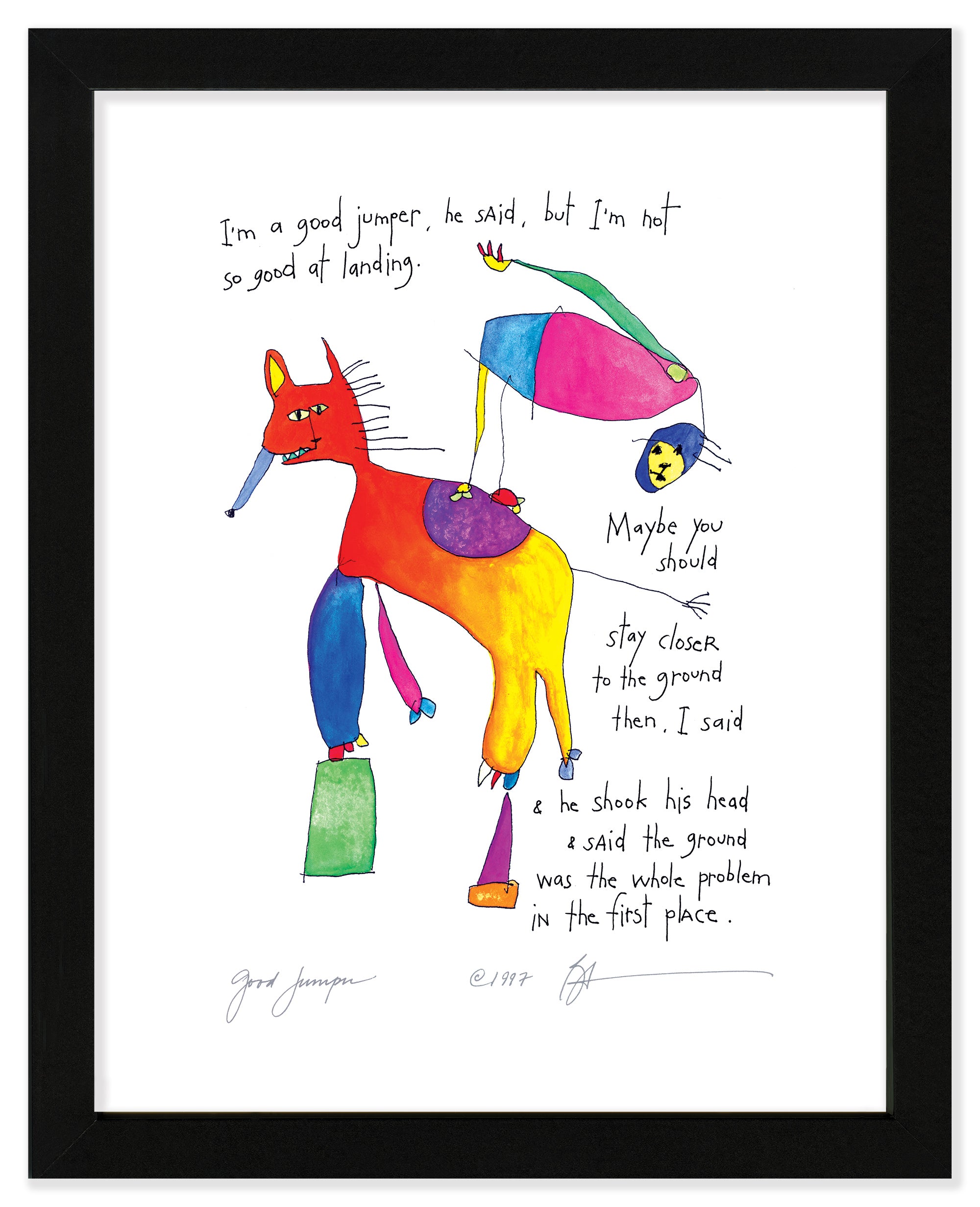 Good Jumper Art Print