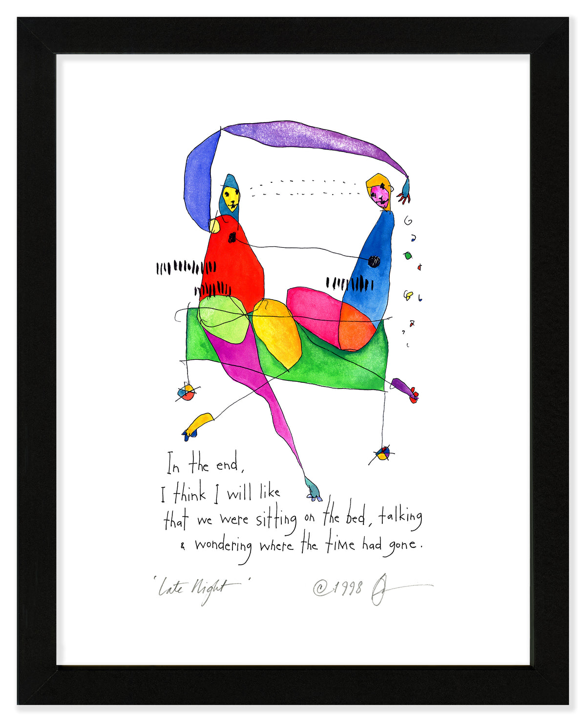 Late Night Art Print