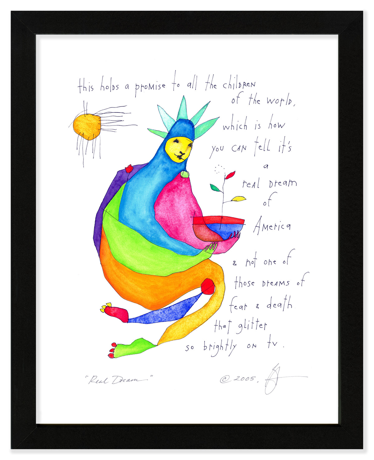 Real Dream Art Print