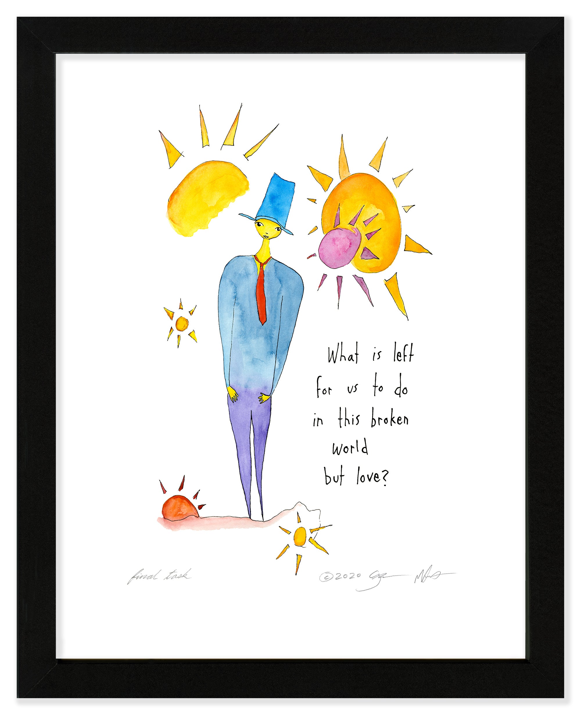 Final Task Art Print