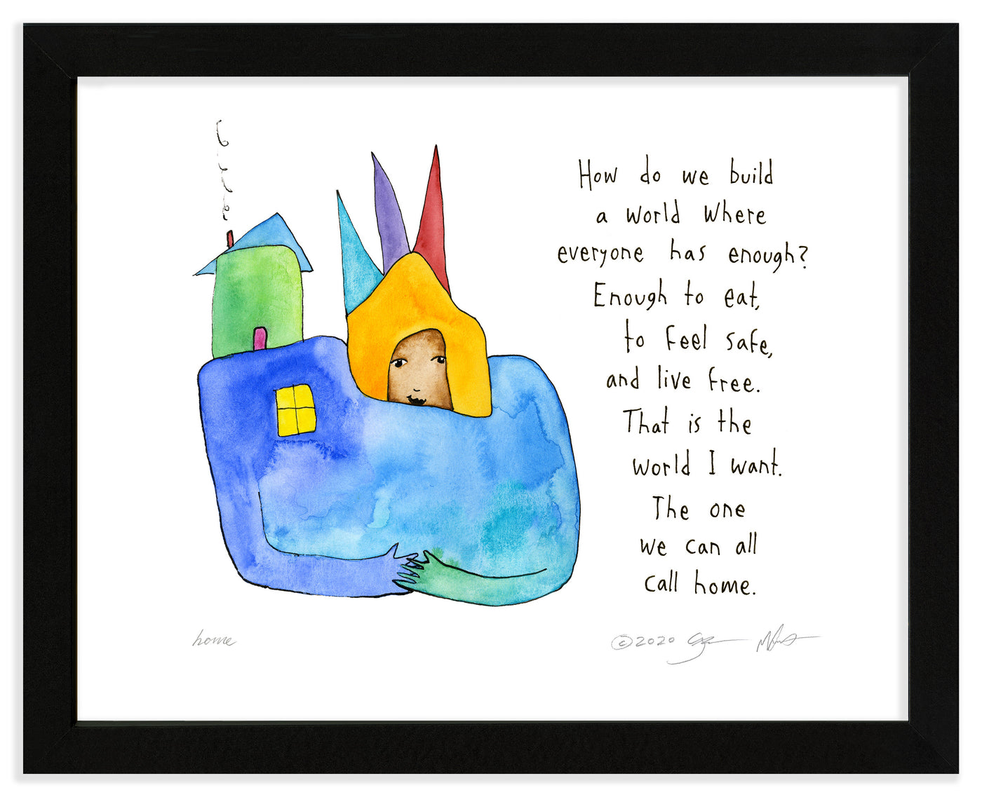 Home Art Print