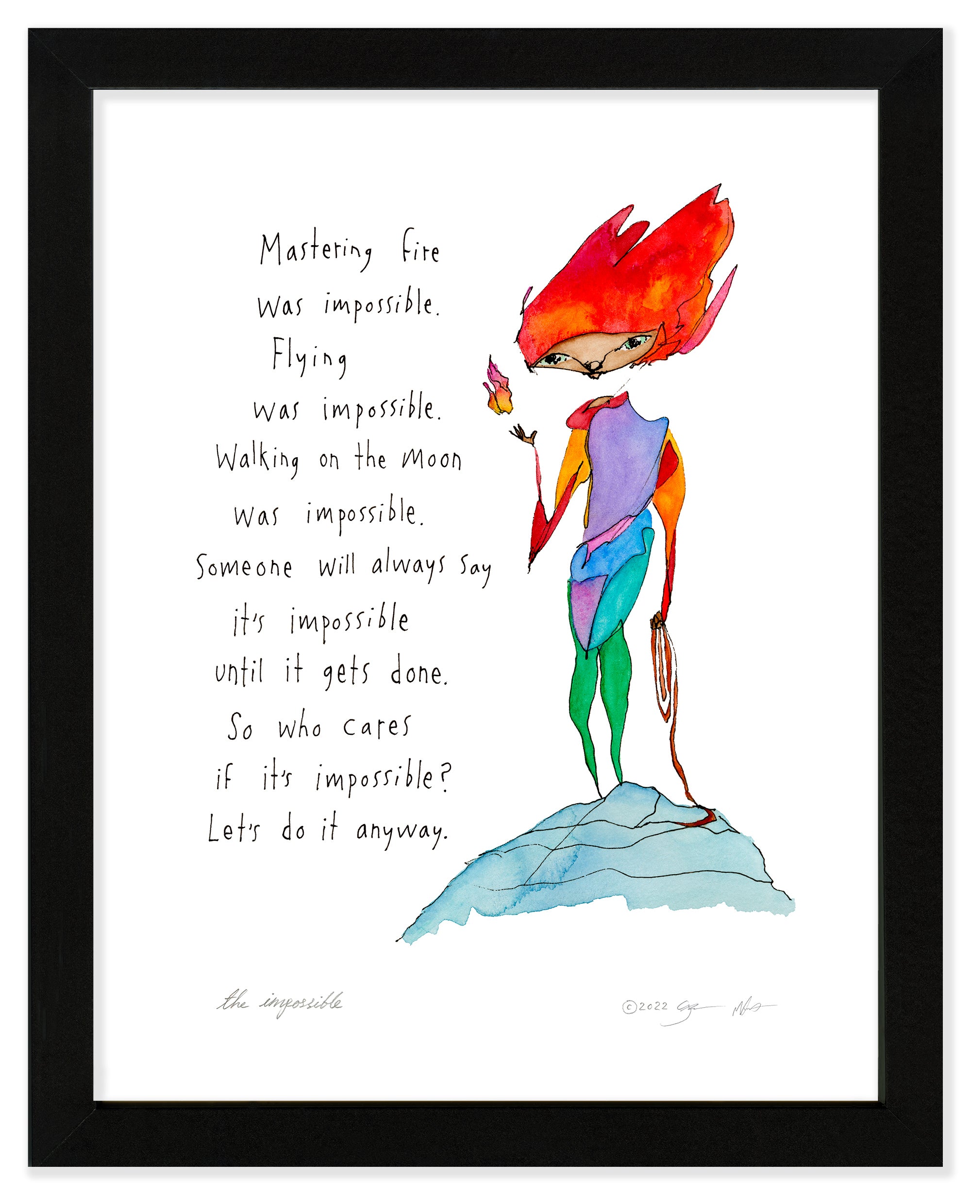 The Impossible Art Print