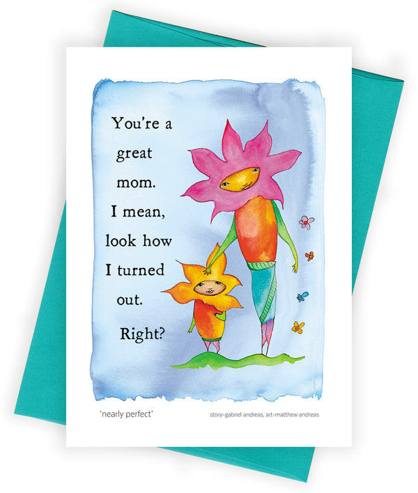 Nearly Perfect Greeting Card