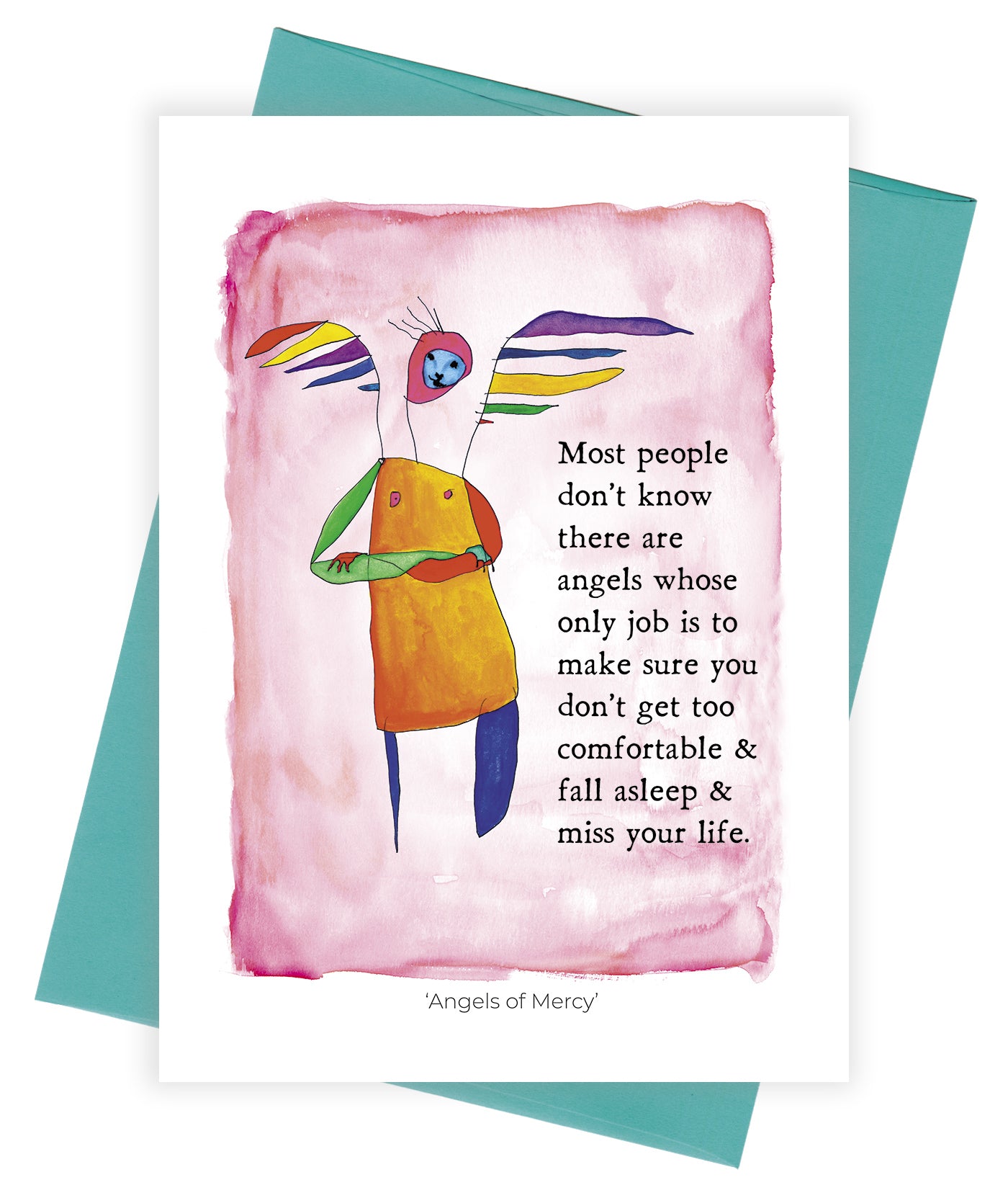 Angels of Mercy Greeting Card