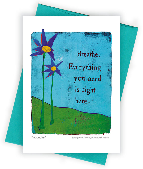 Grounding Greeting Card