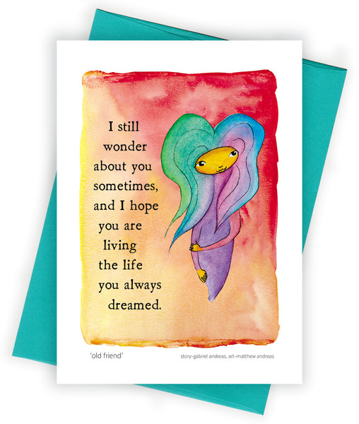 Old Friend Greeting Card – StoryPeople