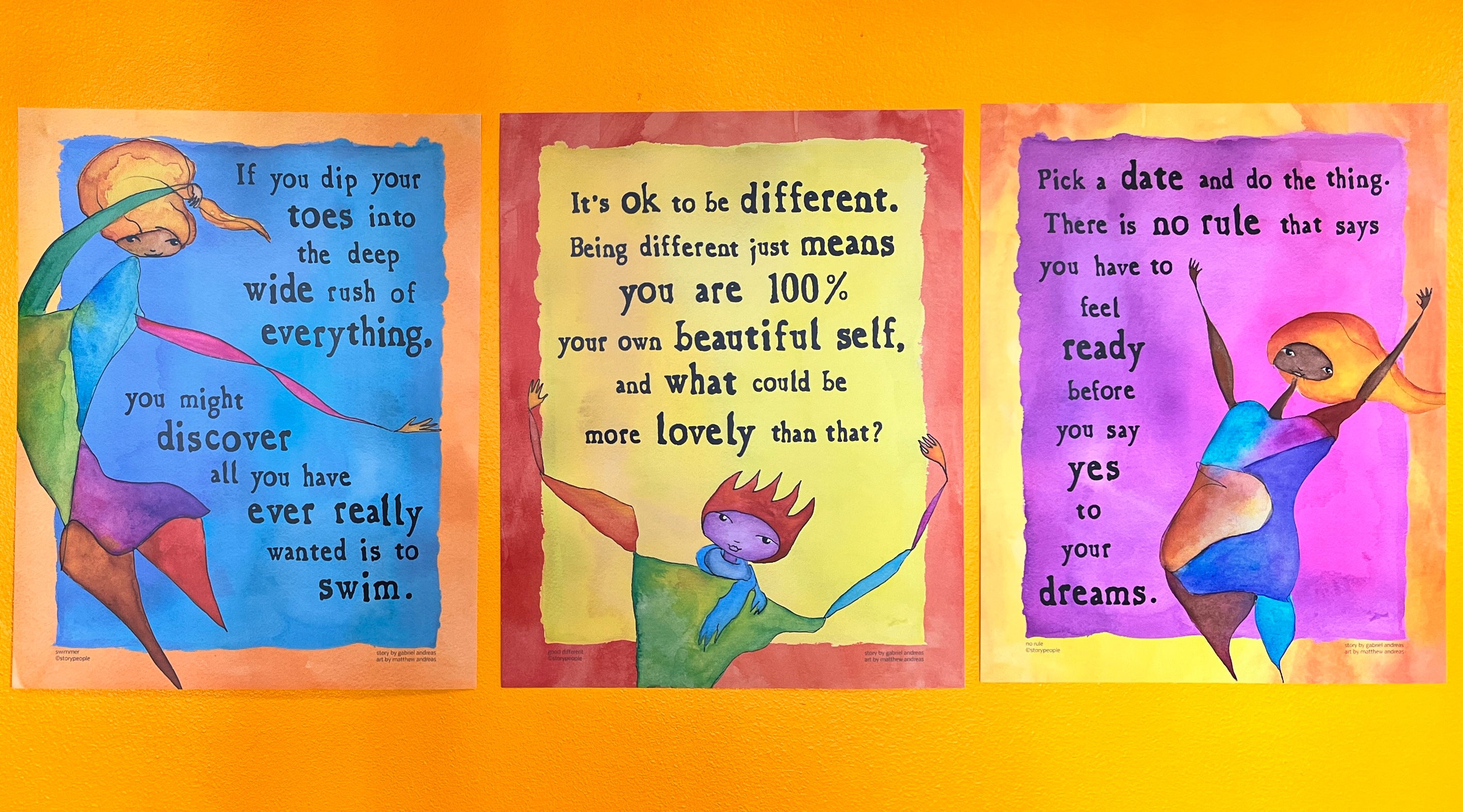 Inspirational & Motivational Quotes Posters by StoryPeople