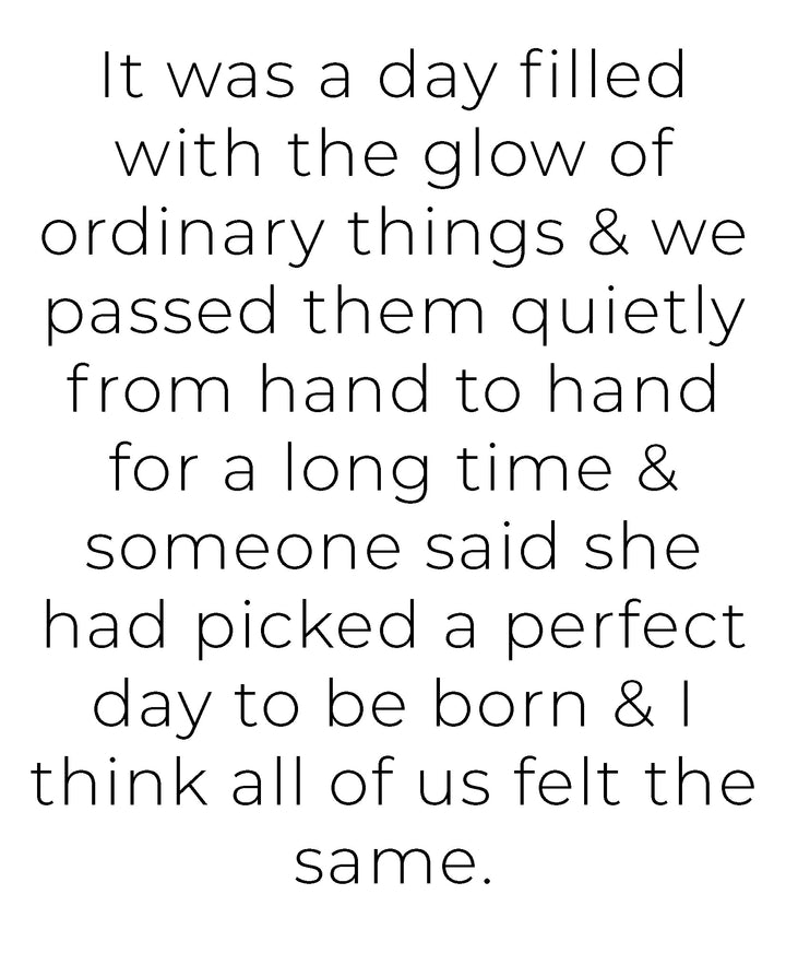 Perfect Day Art Print