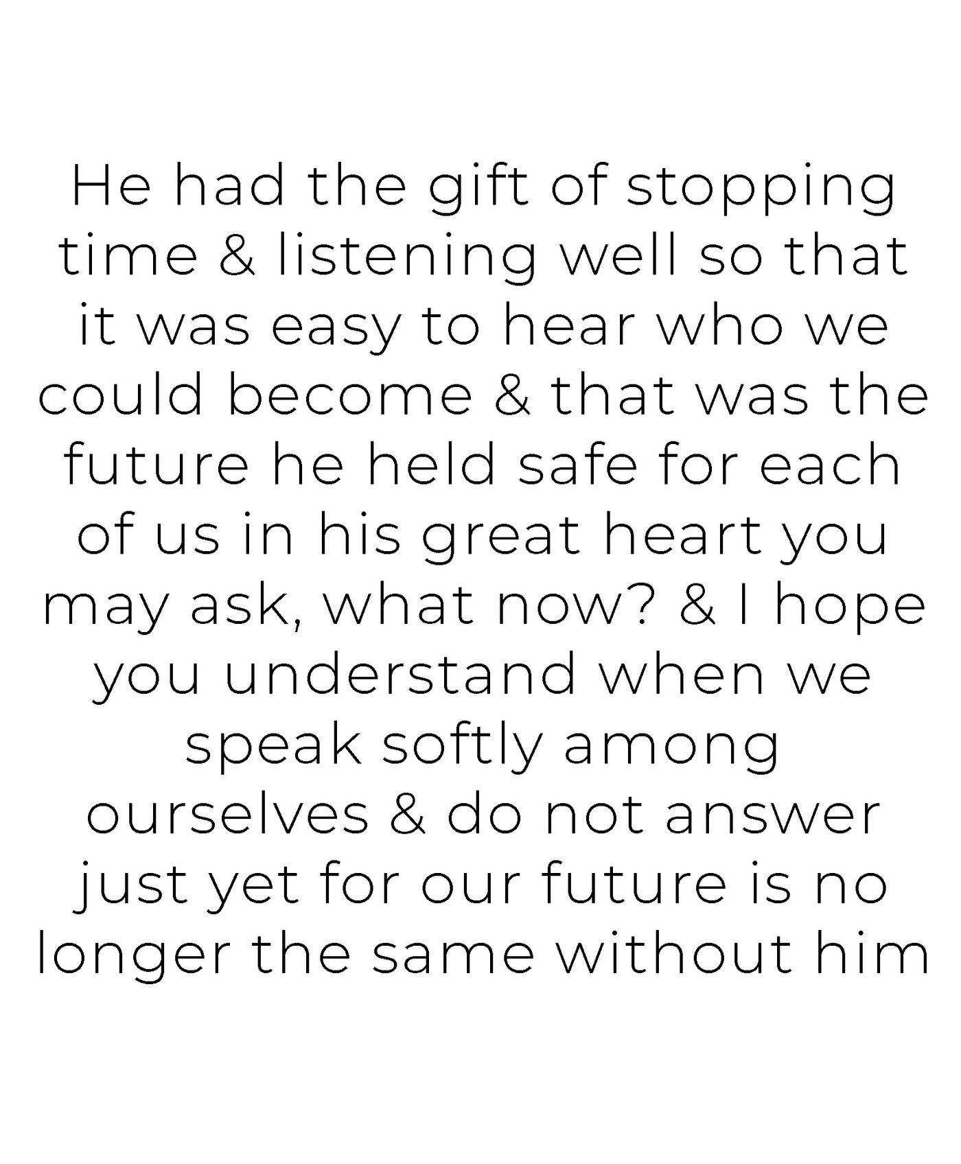 Listening Well (masc) Greeting Card