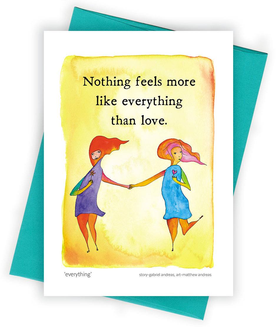 Everything Greeting Card